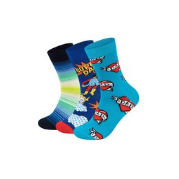 Happy Socks Socks 'Super Dad' male Mixed colors size 41-46