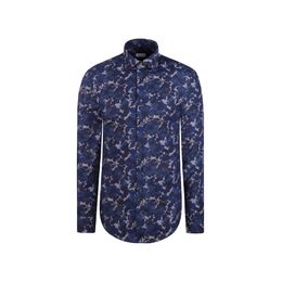 Seidensticker Business Shirt 'Schwarze Rose' male Blue size 37