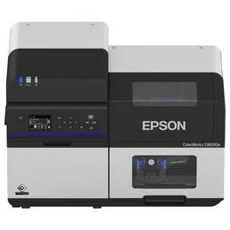 Epson ColorWorks C8000e MK, Cutter, Disp., USB, Ethernet, Kit (USB), schwarz, gr...