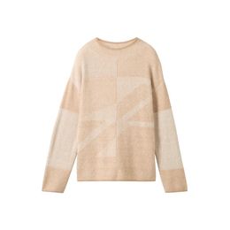 Tom Tailor Pullover Damen Gr&ouml;&szlig;e XXXL beige / creme
