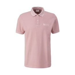 s.Oliver Poloshirt Herren Gr&ouml;&szlig;e S rosa / wei&szlig;
