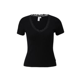 Qs Shirt female Black size XS