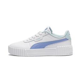 Puma Sneaker 'Carina 3.0' Jungen Gr&ouml;&szlig;e 39 royalblau / mint / wei&szlig;