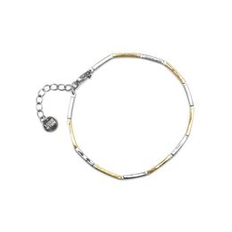 Luxenter Armband 'Kishan' Damen Gr&ouml;&szlig;e 19 cm gold / silber