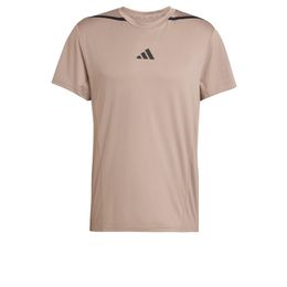 adidas Performance Performance Shirt 'Designed for Training Pro' male Brown size L