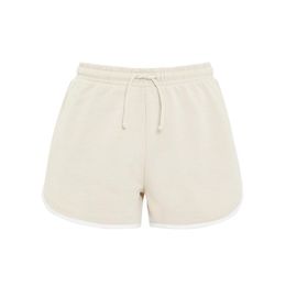 Threadbare. Threadbare Shorts 'Freddie' Damen Gr&ouml;&szlig;e 44 creme / wei&szlig;