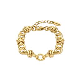 Luxenter Armband 'Kanio' Damen Gr&ouml;&szlig;e 19 cm gold