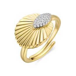 Luxenter Ring 'Drakfar' Damen Gr&ouml;&szlig;e 50/60 gold