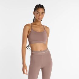 New Balance Sports Bra 'Essential' female Beige size L