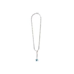 Luxenter Kette 'Faro' Damen Gr&ouml;&szlig;e Onesize aqua / silber