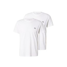 Calvin Klein Jeans T-Shirt Herren Gr&ouml;&szlig;e XXXL wei&szlig;