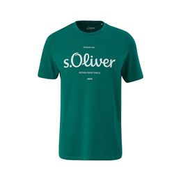 s.Oliver Shirt male Green size S