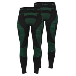 Normani Athletic Underwear female Green, Black size S/M