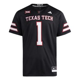 adidas Performance Funktionsshirt 'Premier Texas Tech' Herren Gr&ouml;&szlig;e L rot / schwarz / wei&szlig;