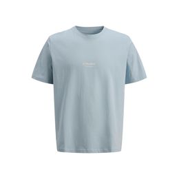 Jack & Jones Plus Shirt 'JJESoho' male size 4XL Opal / White