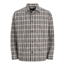 Jack & Jones Jack & Jones Button Up Shirt male Silver size XS