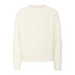 Saint Tropez Pullover 'NylaSZ' Damen Gr&ouml;&szlig;e M ecru