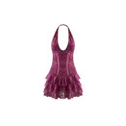 OW Collection Cocktailkleid 'ELEANOR ' Damen Gr&ouml;&szlig;e 42 magenta