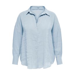 Only Carmakoma Bluse 'CARZazima' Damen Gr&ouml;&szlig;e 5XL hellblau