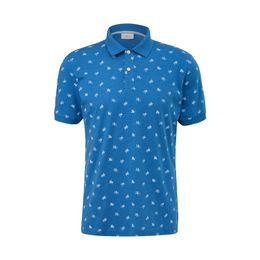 s.Oliver Poloshirt Herren Gr&ouml;&szlig;e M azur / wei&szlig;