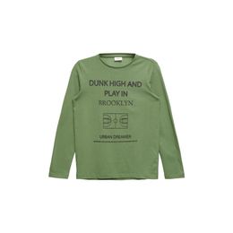 s.Oliver Shirt Jungen Gr&ouml;&szlig;e 152/158 gr&uuml;n / schwarz
