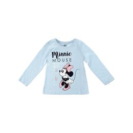 Disney Shirt M&auml;dchen Gr&ouml;&szlig;e 116 himmelblau / altrosa / schwarz