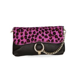 NAEMI Clutch Damen Gr&ouml;&szlig;e One Size rostbraun / fuchsia / schwarz