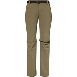 Mountain Guide Lara II Damen Zipp-Off Hose olive 46 - Damenhosen, -röcke & -kleider