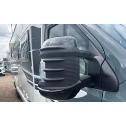 Milenco Spiegelschutz Sto&szlig;stangen f&uuml;r neue 2025 Fiat / Peugeot oder Citroen Schwarz - Zubeh&ouml;r Caravanspiegel