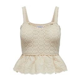 Only Knitted Top 'Chrissia' female size XS Beige