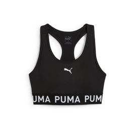 Puma Sport-BH '4Keeps' Damen Gr&ouml;&szlig;e XL schwarz / wei&szlig;