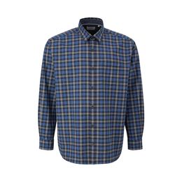 s.Oliver Men Big Sizes Hemd Herren Gr&ouml;&szlig;e XXL marine / hellgrau / schwarz