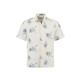 DSTREZZED Button Up Shirt 'Isidro' male size XXL Opal / Off white