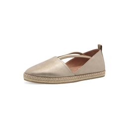 Tamaris Espadrilles Damen Gr&ouml;&szlig;e 36 champagner