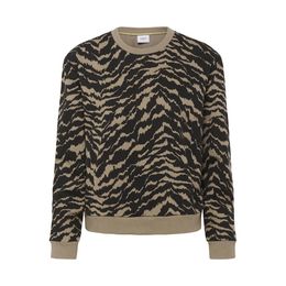 Saint Tropez Sweatshirt 'ZagnaSZ' female Beige, Black size L