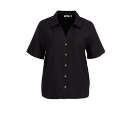 WE Fashion Bluse Damen Gr&ouml;&szlig;e M schwarz