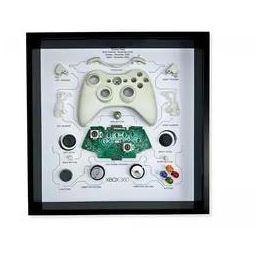 GRC Retro Art Microsoft Xbox 360 Wireless Controller Display - Wei&szlig;
