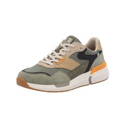 Rieker Sport Sneaker Herren Gr&ouml;&szlig;e 42 dunkelbeige / khaki / oliv / schwarz