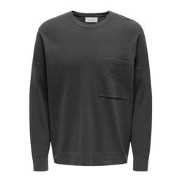 Only & Sons Only & Sons Pullover 'ONSLAMAI' Herren Gr&ouml;&szlig;e XXL dunkelgrau