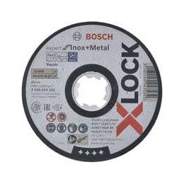 Bosch PRO Stainless Steel and Metal X-LOCK Trennscheibe, &Oslash; 115mm Bohrung 22,23mm, AS 60 T INOX BF, gerade