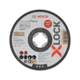 Bosch PRO Stainless Steel and Metal X-LOCK Trennscheibe, &Oslash; 125mm Bohrung 22,23mm, WA 60 T BF, gerade