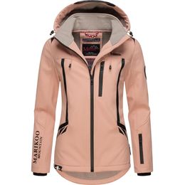 Marikoo Winter Jacket female size L Grey / Rose / Black / White