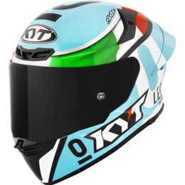 KYT TT-Revo Leopard Replica Tricolore, Integralhelm