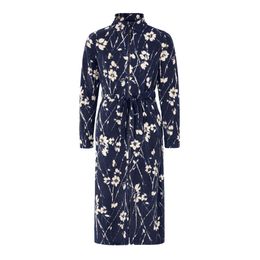 Goldenbay Bademantel 'Classic' Damen Gr&ouml;&szlig;e S hellbeige / navy / schoko