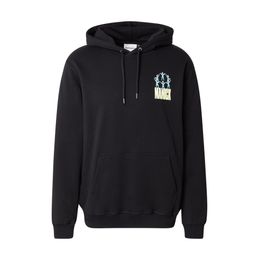 Cleptomanicx Sweatshirt 'Gathering' Herren Gr&ouml;&szlig;e XXL hellblau / hellgrau / lila / schwarz