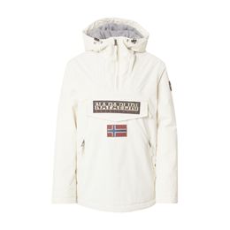 Napapijri Funktionsjacke 'Rainforest' Damen Gr&ouml;&szlig;e S beige / sand / rot / schwarz