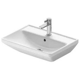 Duravit D-Neo Waschtisch, 600x440mm, 1 Hahnloch, mit &Uuml;berlauf, wei&szlig; Hochglanz, 2366600000