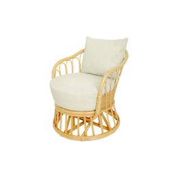 Sessel Palopo beige Ma&szlig;e (cm): B: 60 H: 63 Sessel & Hocker > Sessel nach Material > Stoff Sessel &raquo; Sofa DE