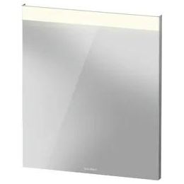 Duravit Licht & Spiegel Best Spiegel mit LED-Beleuchtung, Lichtfeld oben, Spiegelheizung, H&ouml;he 700mm, Wei&szlig; Matt, LM7855D00000000, L&auml;nge: 600mm