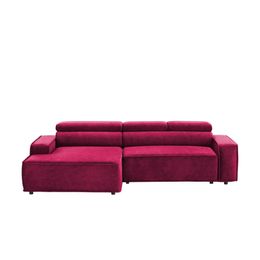 switch Ecksofa Liam rot Ma&szlig;e (cm): B: 282 H: 77 T: 173.0 Sofas > Sofas nach Material > Stoffsofas &raquo; Sofa DE